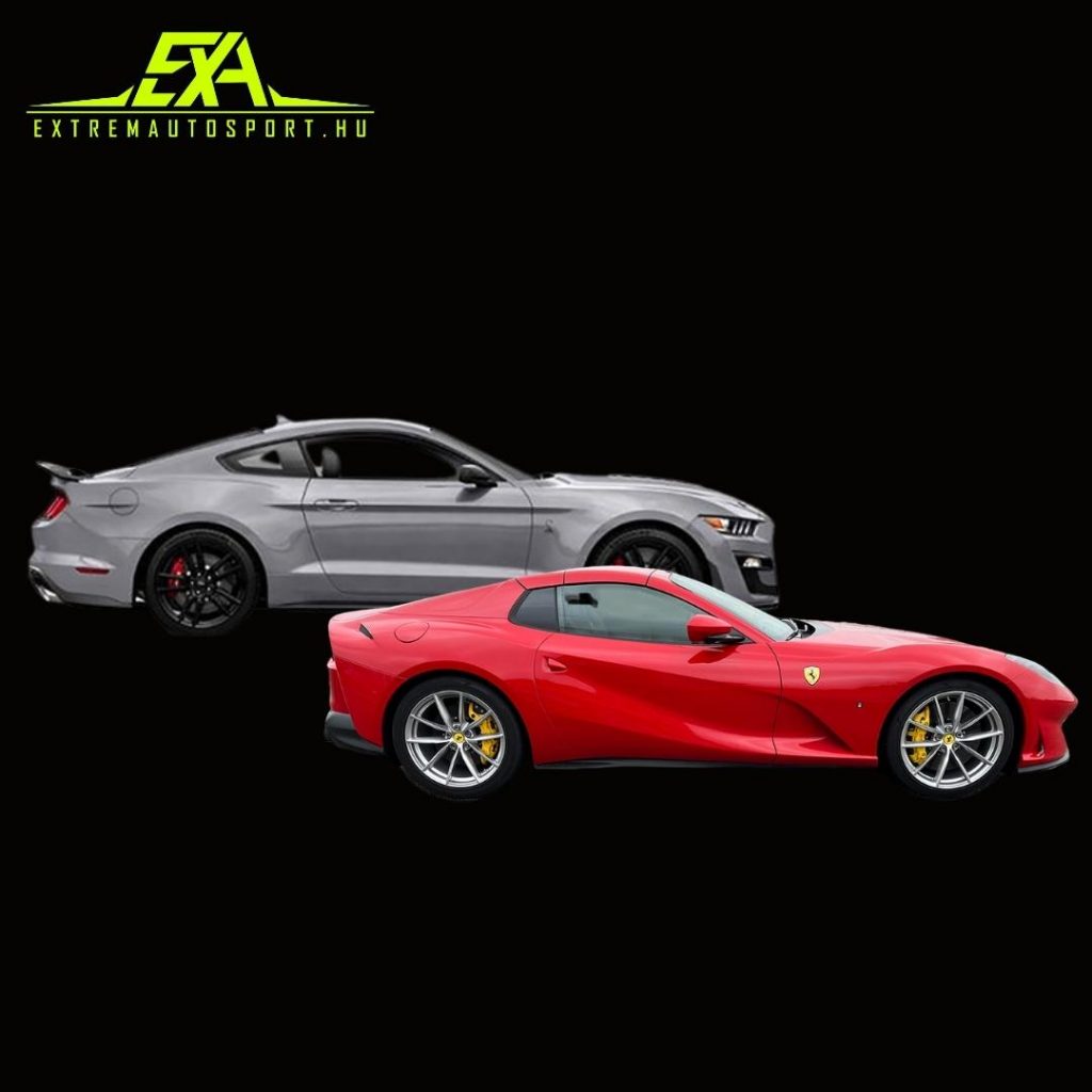 Izomautók Maxi - Ford Mustang Shelby GT500 + Ferrari F812 Superfast ...